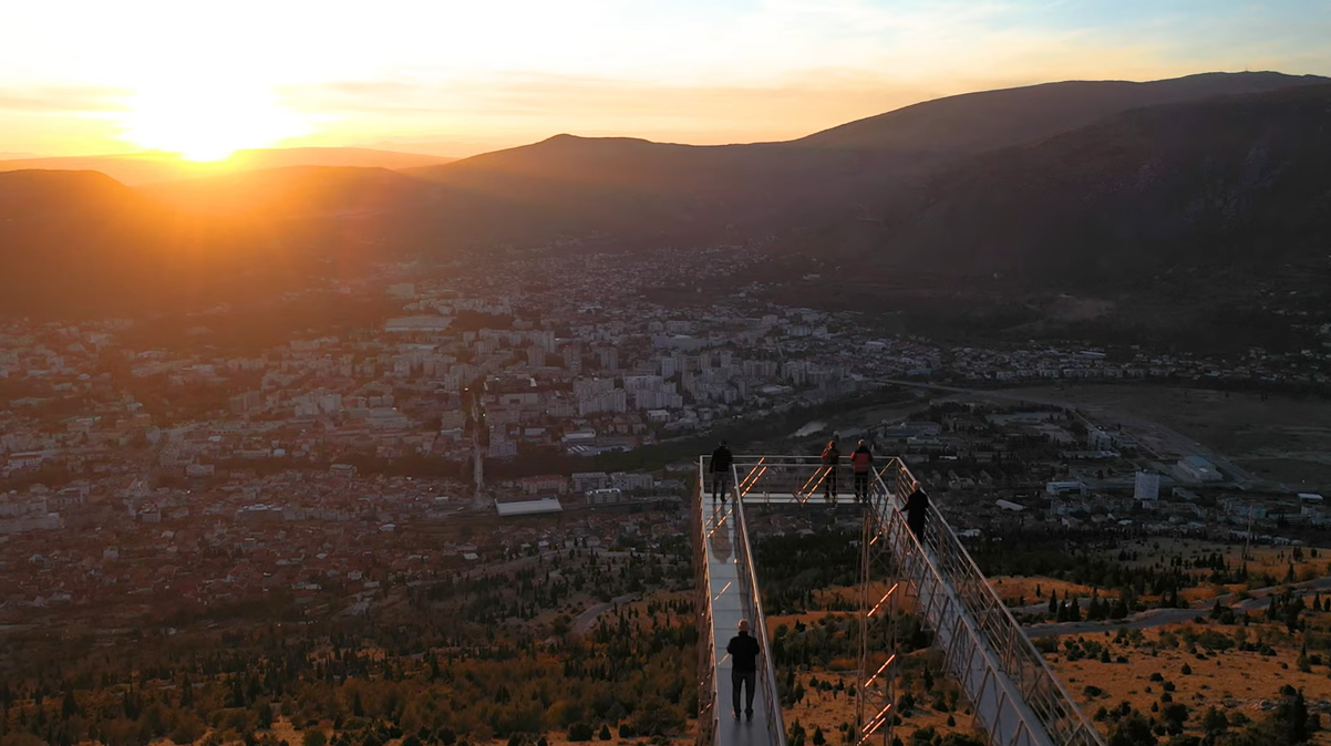 Mostar - vidikovac Fortica